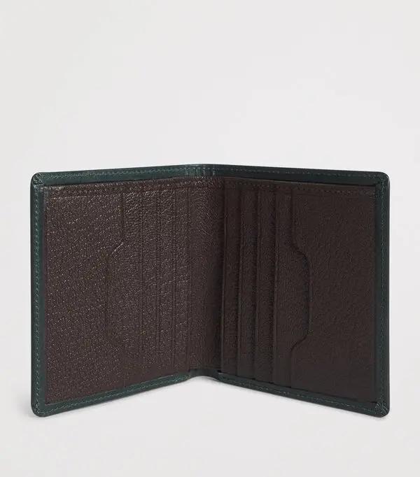 SWAINE Leather Compact Bifold Wallet