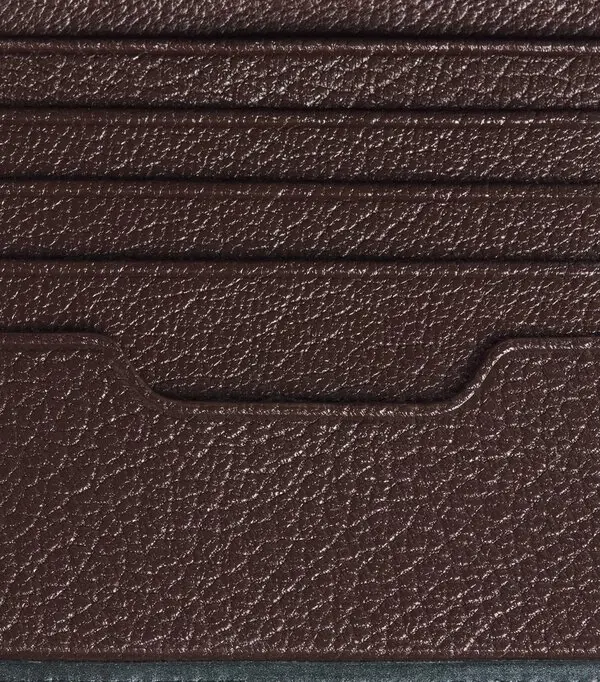 SWAINE Leather Compact Bifold Wallet