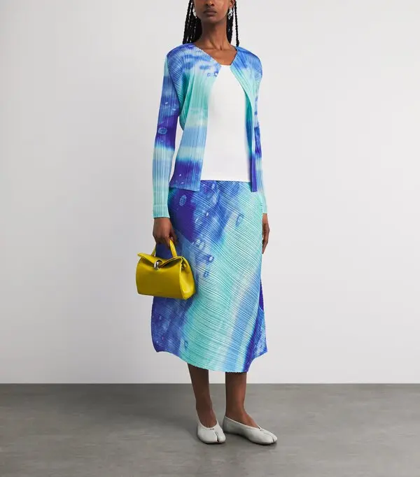Issey Miyake Sea Bubble Cardigan - Blue