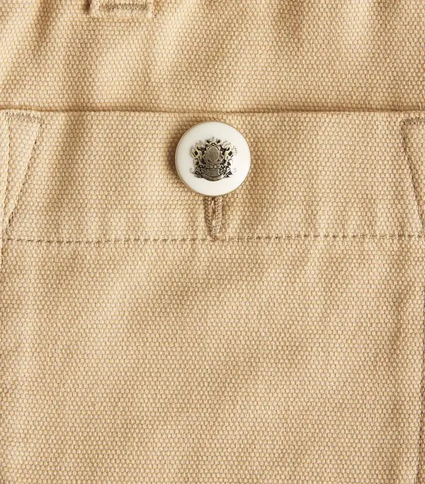 Sandro Dyed Denim Shorts - Beige