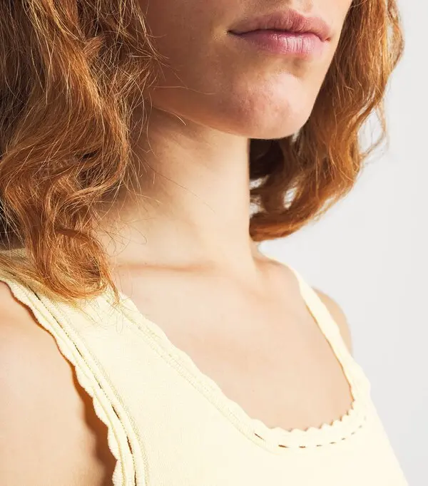 Sandro Knitted Crop Top