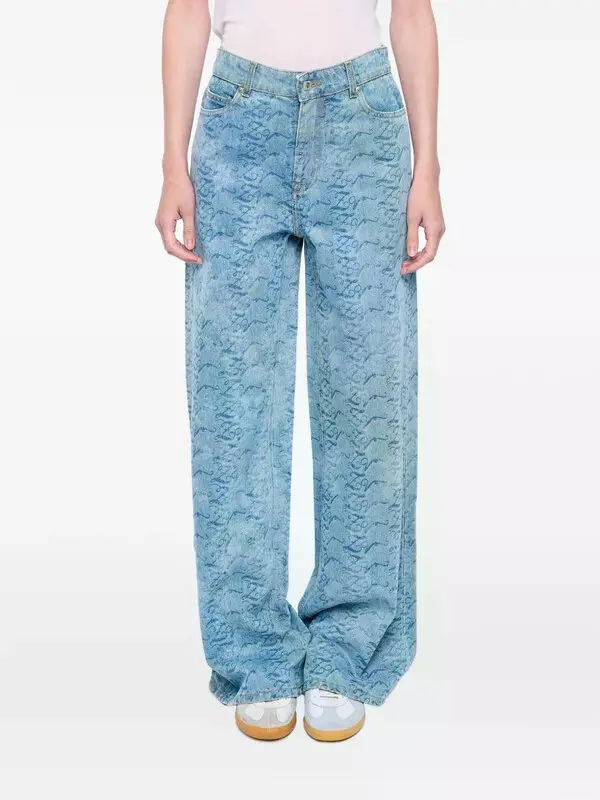Zadig&Voltaire Eli Zv Monogram Pattern Jeans
