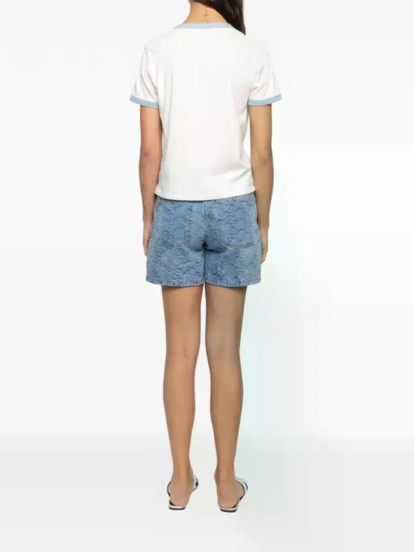 Zadig&Voltaire Woos Logo-print Ringer T-shirt - White