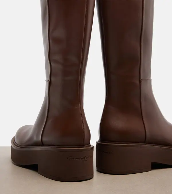 GIANVITO ROSSI Knee-high Platform Boots