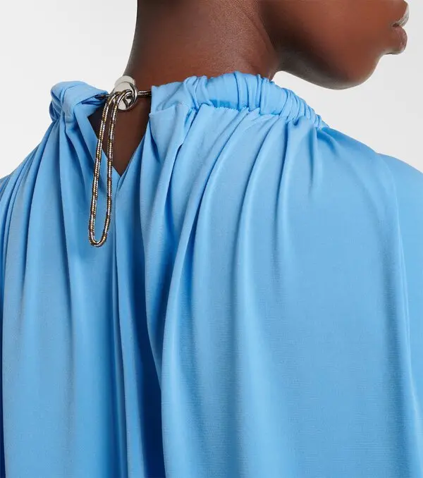 Coperni Draped Midi Dress