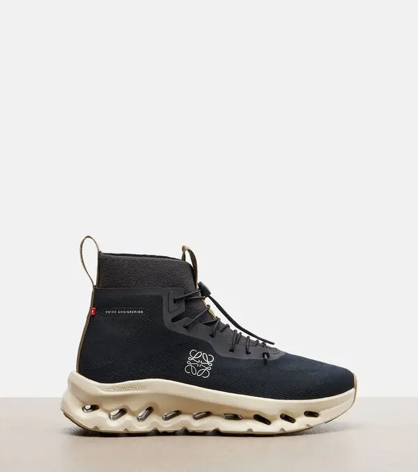 Loewe X On Cloudtilt High-top Sneakers - Black