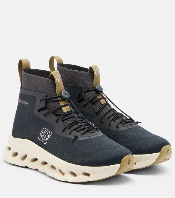 Loewe X On Cloudtilt High-top Sneakers - Black