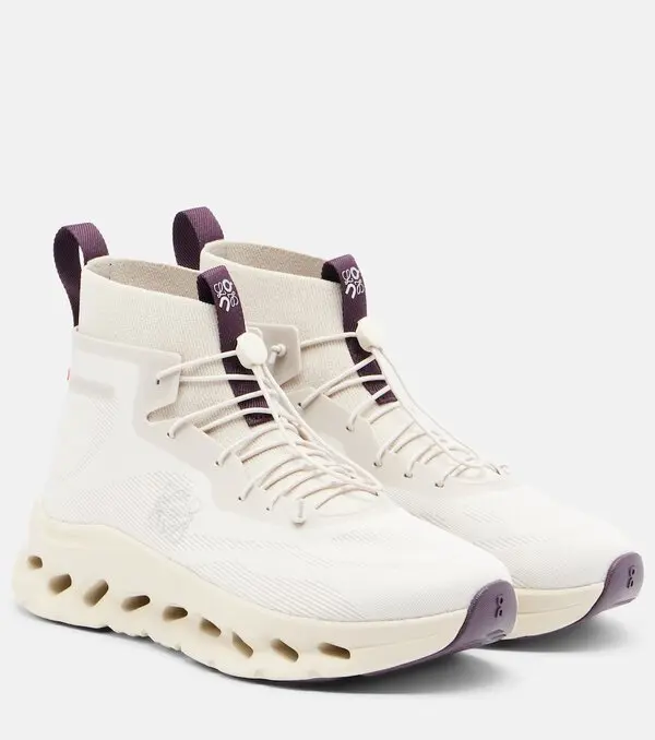 Loewe X On Cloudtilt High-top Sneakers - White