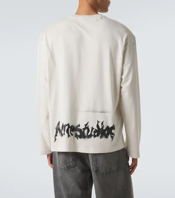 Acne Studios Logo Cotton-blend Jersey T-shirt
