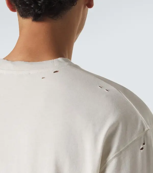 Acne Studios Logo Cotton-blend Jersey T-shirt