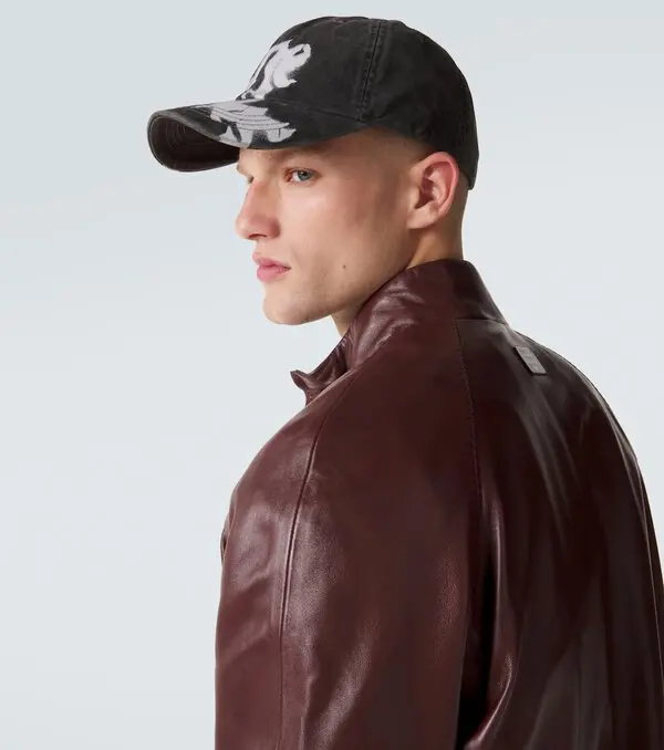 Acne Studios Cotton Twill Baseball Cap