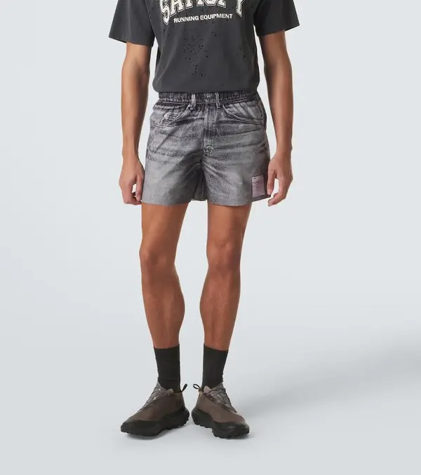 Satisfy Peaceshell 5 Trompe L'oeil Shorts