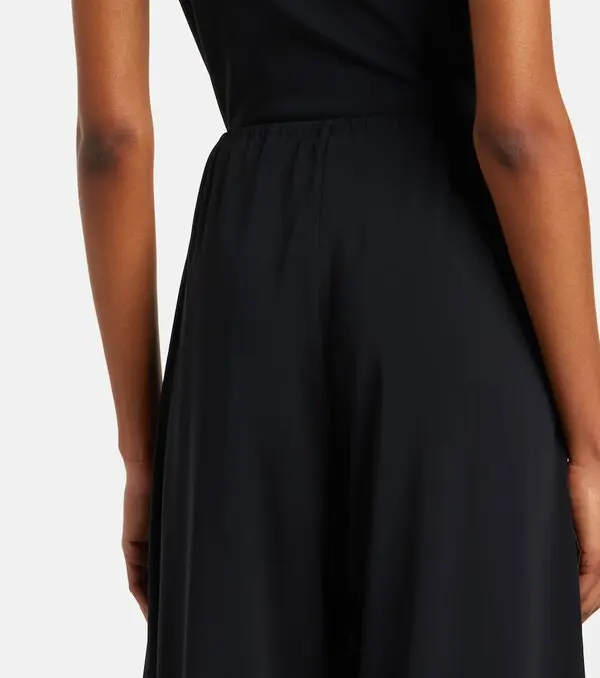 ERES Zelie Jersey Wide-leg Pants - Black