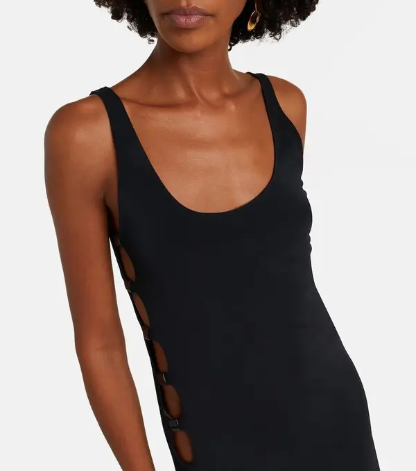 ERES Ellipse Cutout Midi Dress