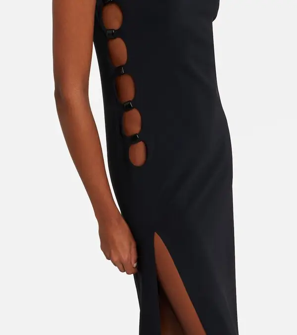 ERES Ellipse Cutout Midi Dress