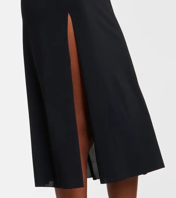 ERES Ellipse Cutout Midi Dress