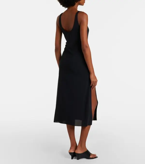 ERES Ellipse Cutout Midi Dress