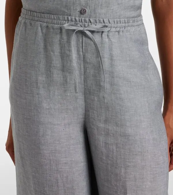 ERES Linen Wide-leg Pants