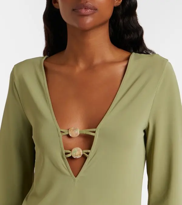 ERES Fabuleuse Beaded Midi Dress