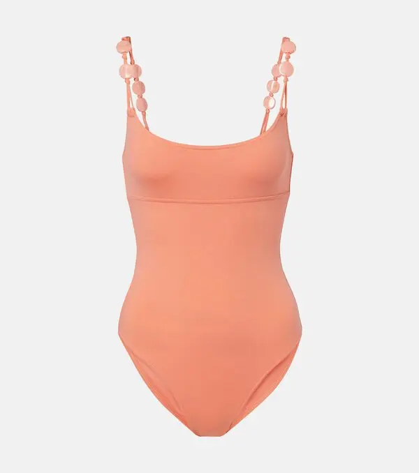 ERES Lynda Beaded Swimsuit - Pink