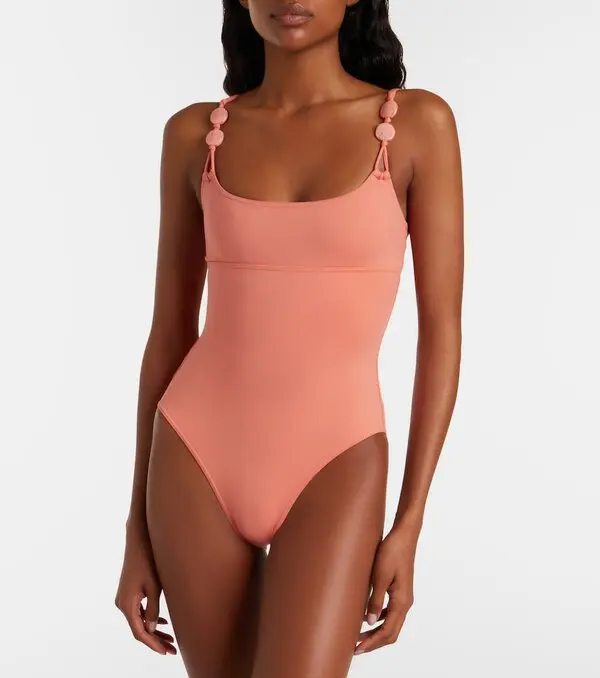 ERES Lynda Beaded Swimsuit - Pink
