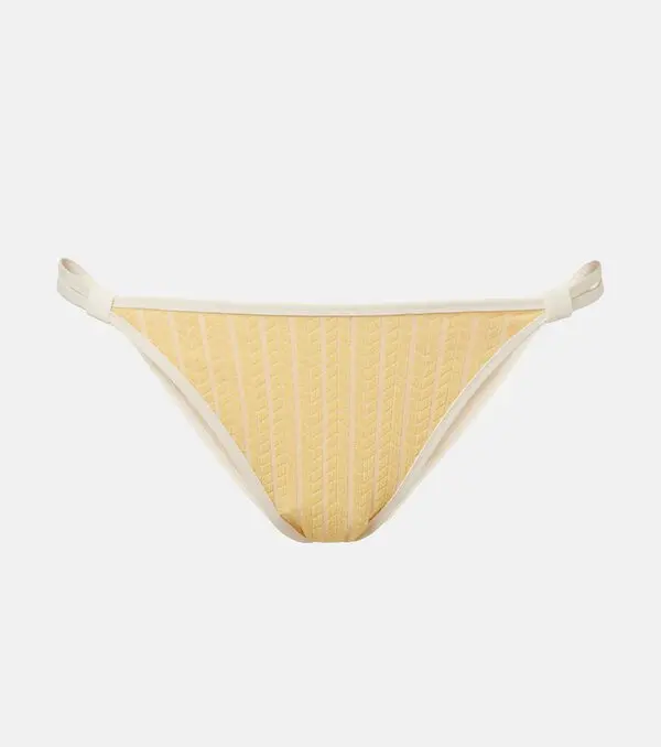 ERES Striped Bikini Bottoms - Yellow