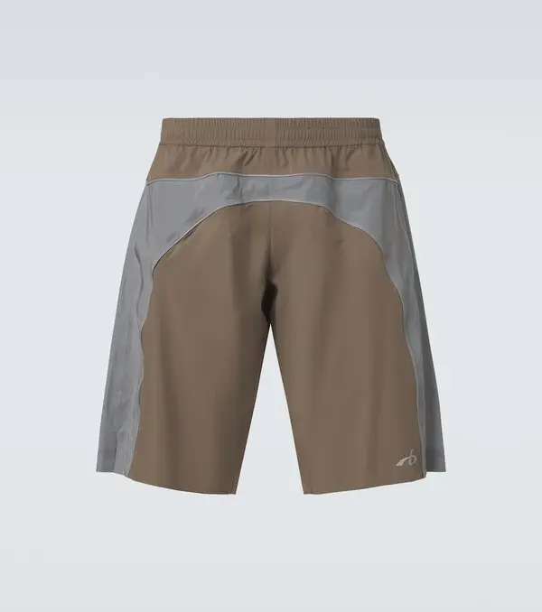 Balenciaga Colorblocked Technical Shorts