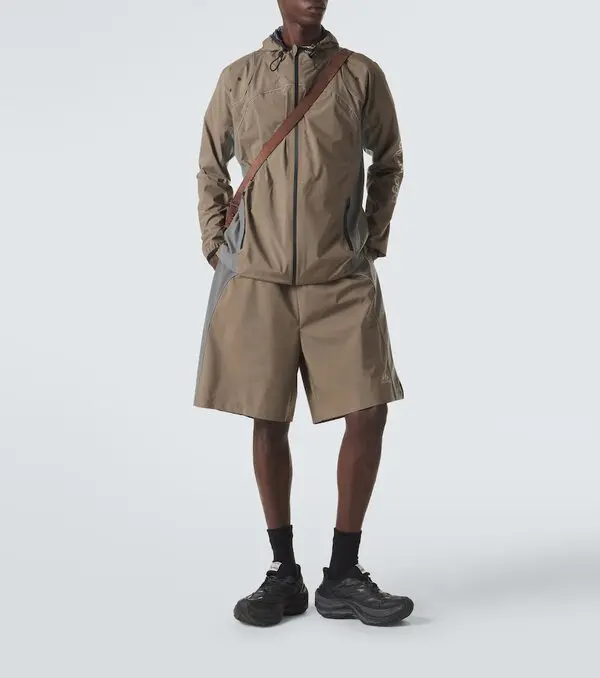 Balenciaga Colorblocked Technical Shorts