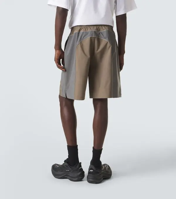 Balenciaga Colorblocked Technical Shorts
