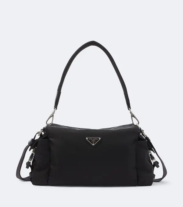 Prada Re-nylon Shoulder Bag - Black