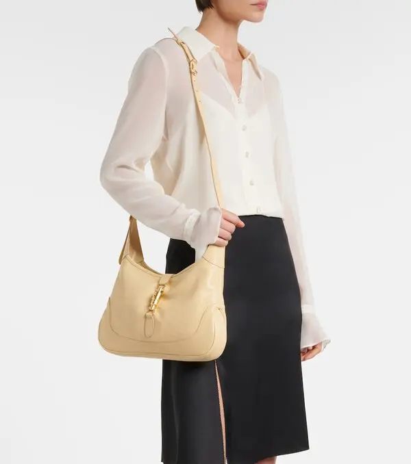 Gucci Jackie Medium Leather Shoulder Bag