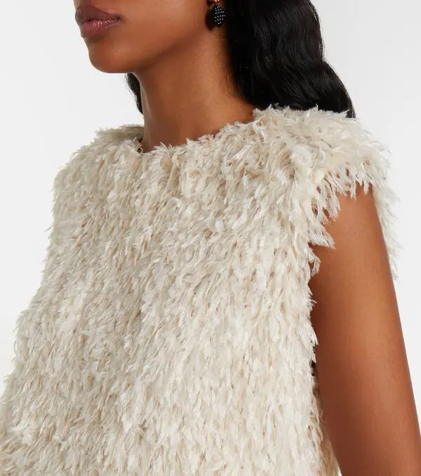 TOTEME Crewneck Textured Top