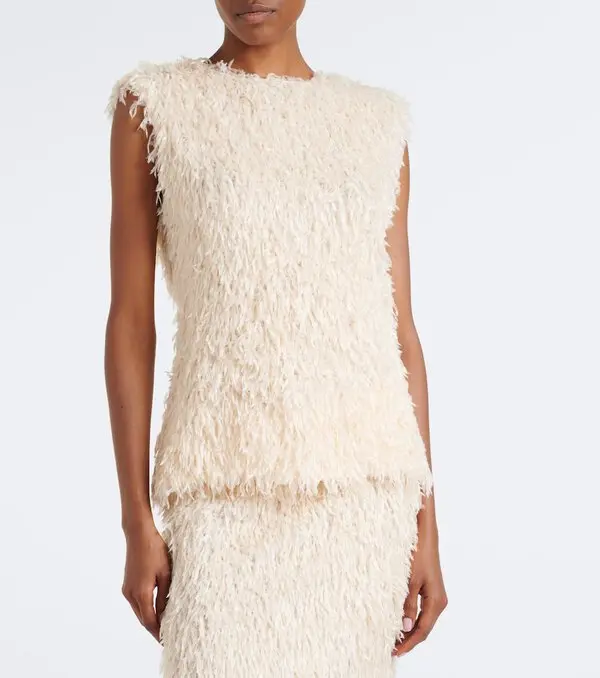 TOTEME Crewneck Textured Top