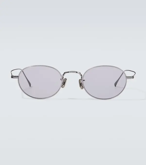 Auralee X Eyevan 003 Oval Sunglasses - Silver