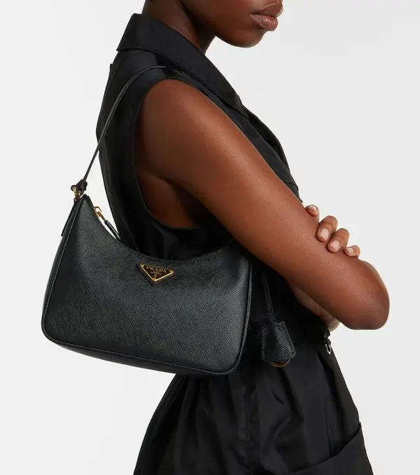 Prada Re-edition 2005 Leather Shoulder Bag