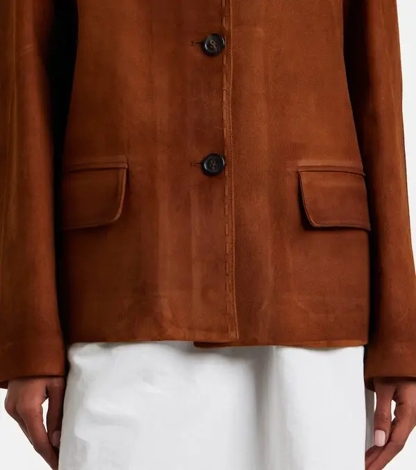 Miu Miu Suede Leather Jacket
