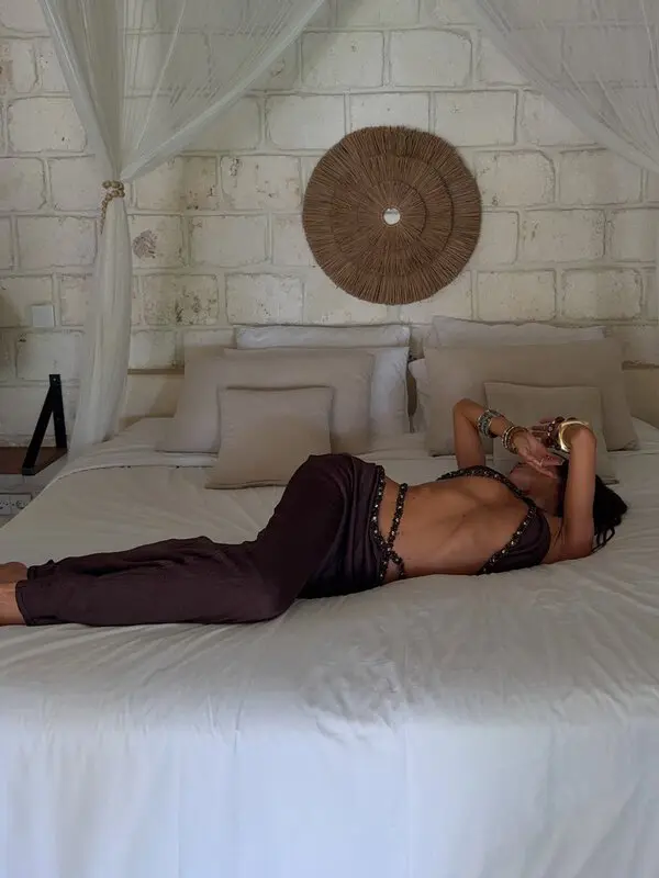 OUTCAST Rai Maxi Skirt Chocolate