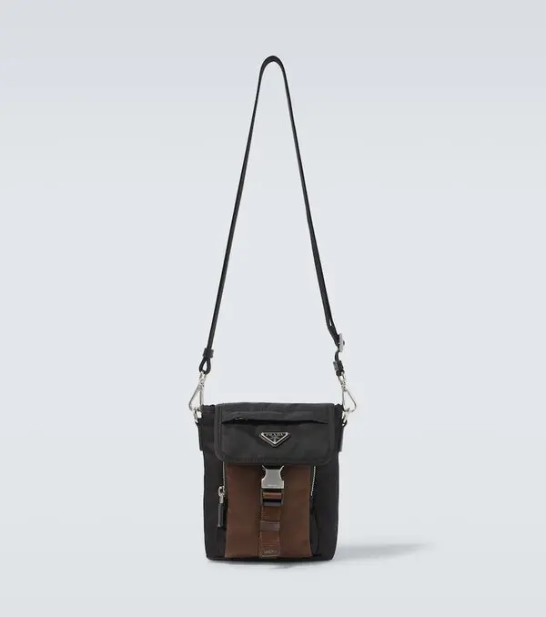 Prada Re-nylon Phone Pouch - Black
