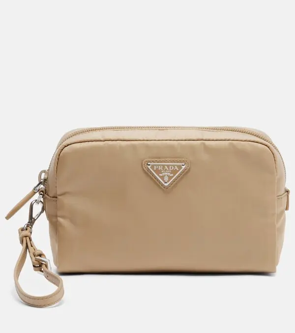 Prada Re-nylon Small Pouch - Beige