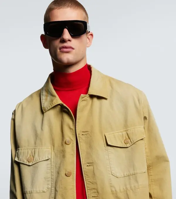 Prada Logo Shield Sunglasses