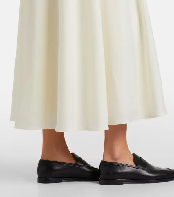 Ralph Lauren Kenzie Wool-blend Midi Skirt