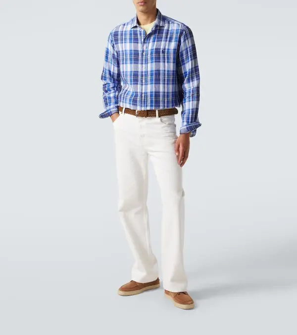 Polo Ralph Lauren Checked Linen Shirt