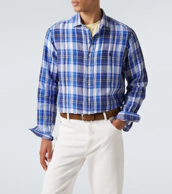 Polo Ralph Lauren Checked Linen Shirt