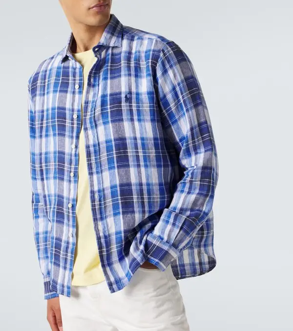 Polo Ralph Lauren Checked Linen Shirt
