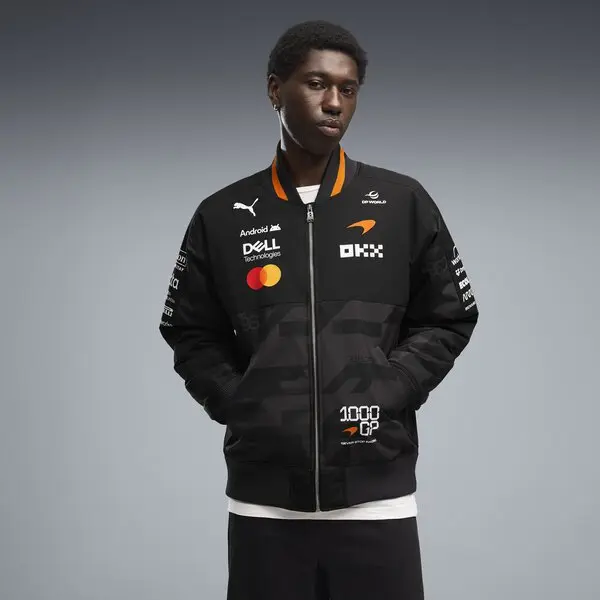 PUMA Mclaren Racing 1000th Grand Prix Replica Bomber Jacket