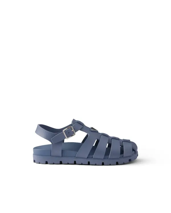 Prada Rubber Fisherman Sandals
