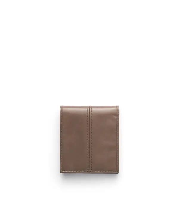Prada Leather Wallet - Grey