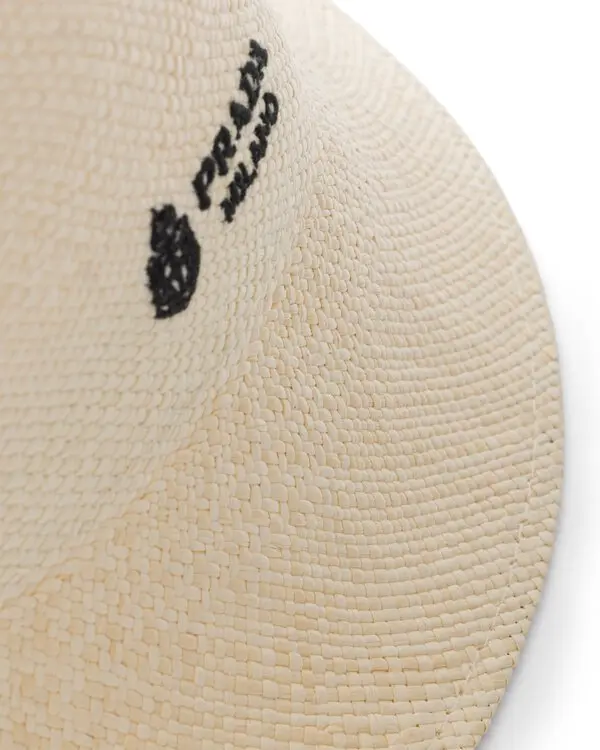 Prada Panama Fabric Bucket Hat