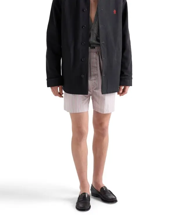 Prada Antiqued Leather Loafers - Black