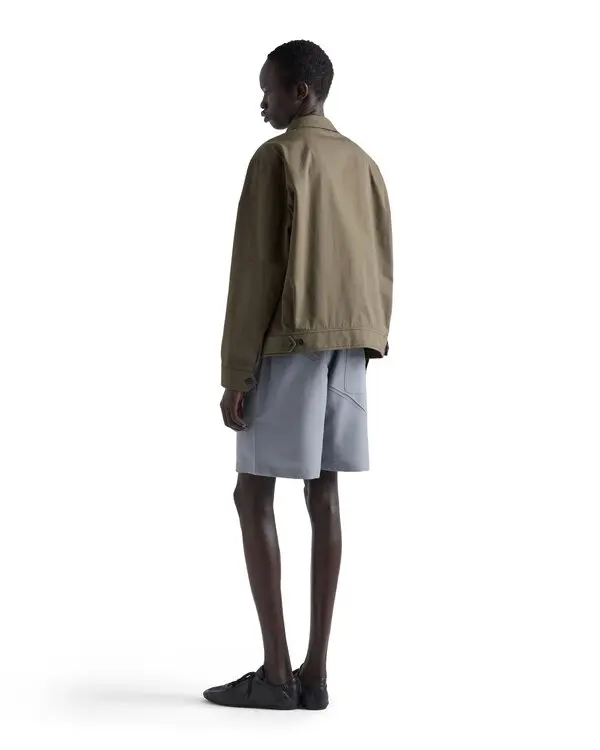 Prada Technical Fabric Zip-up Jacket